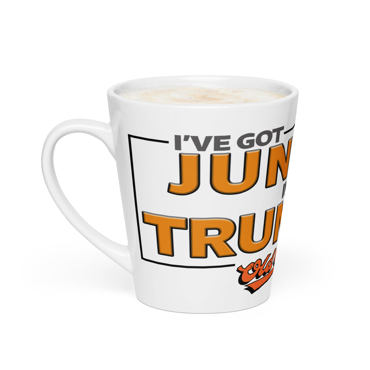 Junk in My Trunk Latte mug – Old Cars
